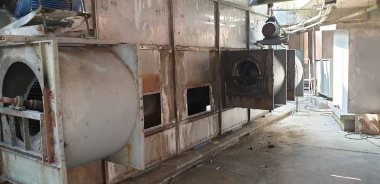 Replacement of motorised fan units - Jacir